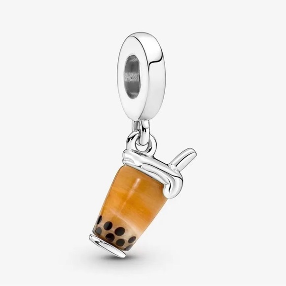Jewelry | Newsilverenamel Boba Tea Diy Charm | Poshmark
